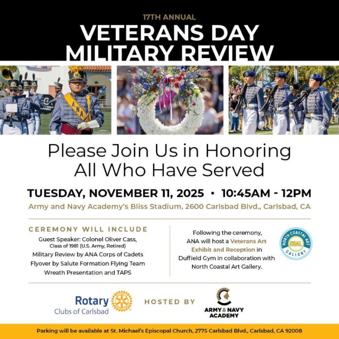VETERANS DAY MILITARY PARADE AND REVIEW FEATURING GUEST SPEAKER COLONEL ...
